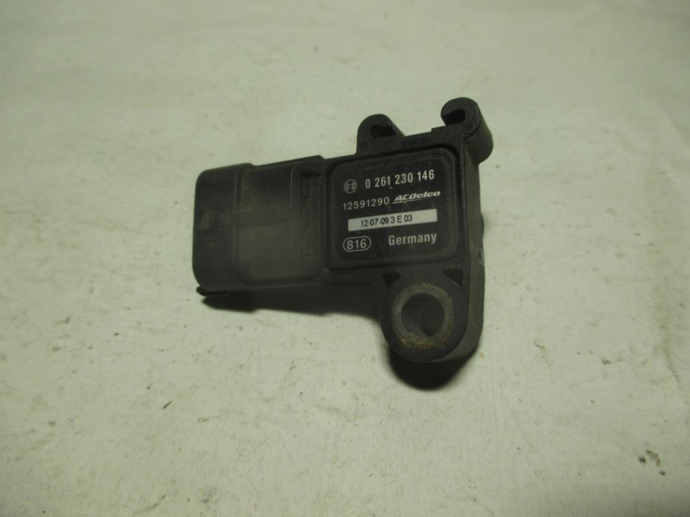 Датчик абсолютного давления А-MAP 12591290 0261230146 Авео Т300 Спарк ...