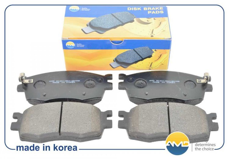 Колодки передние Хендай Верна с 2005г, KIA Rio-ИжАвто 581011GE00, - AMD ...