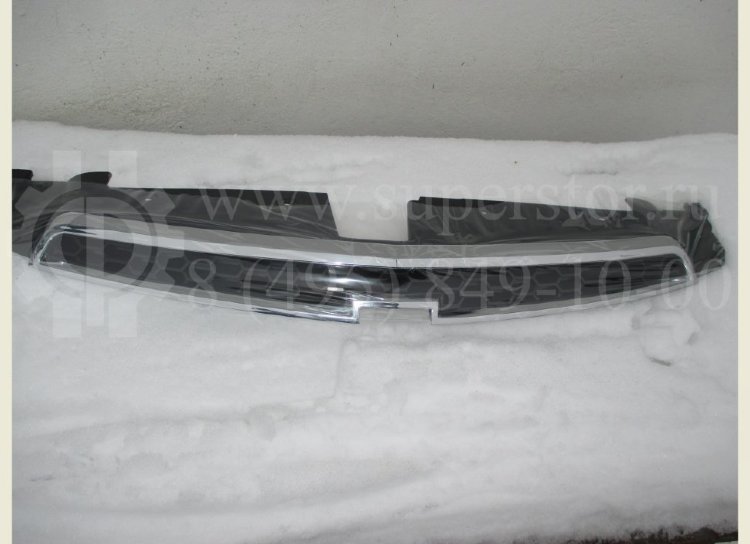 Решетка радиатора Шевроле Круз верхняя 96981100, 95931767 Хромированная ...