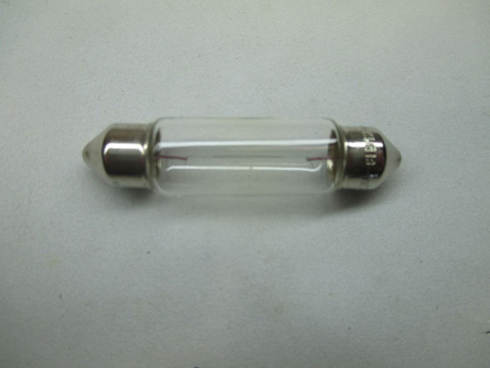 Лампа C10W 6411 K5618 пальчиковая для освещения салона и номерного ...