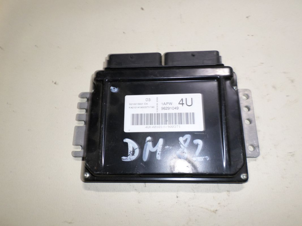 Блок управления двигателем 96291049 4U, 1APW мозги двигателя D3 Дэу ...