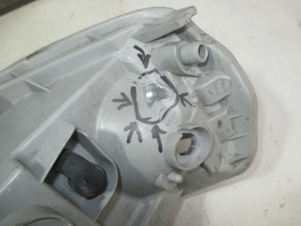 Фара левая 96408154 LHD8427 Шевроле Авео Т200 КОРОТКИЙ поворотник ...