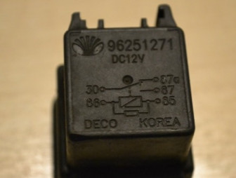 Реле 96251271 вентилятора охлаждения двигателя Шевроле Лачетти Реззо ...