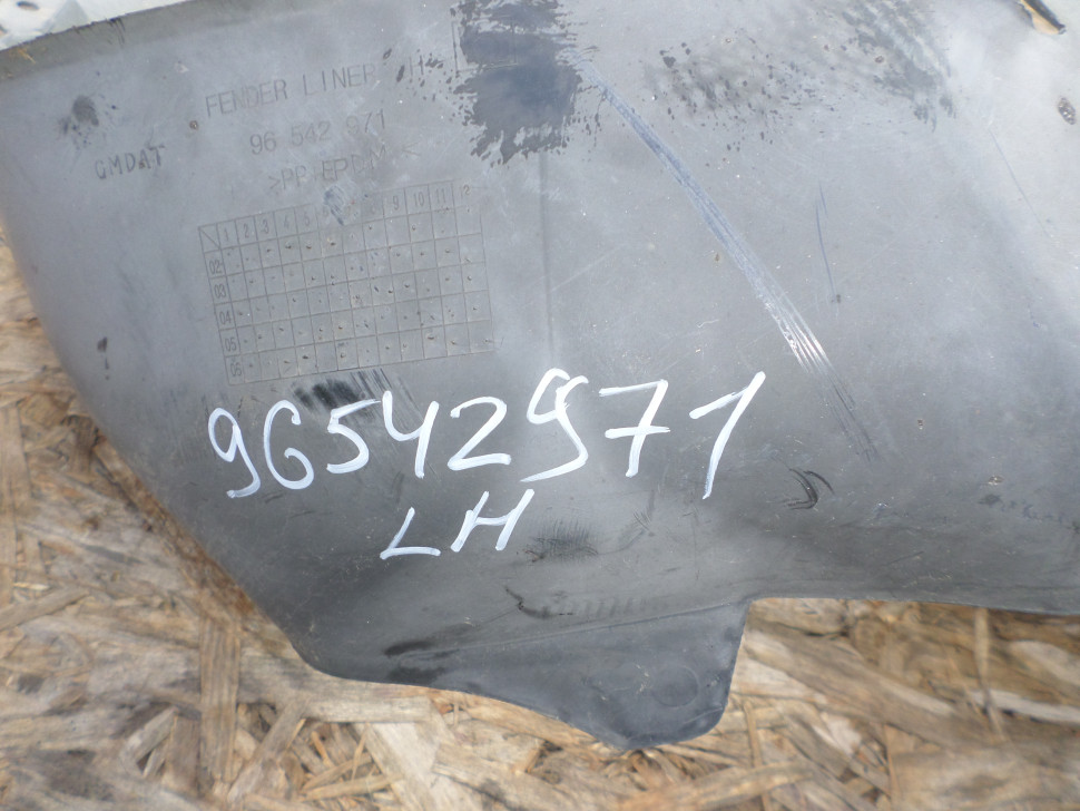 Подкрылок передний левый Шевроле Aveo Т200 Седан, Хэтчбек 96496757 ...