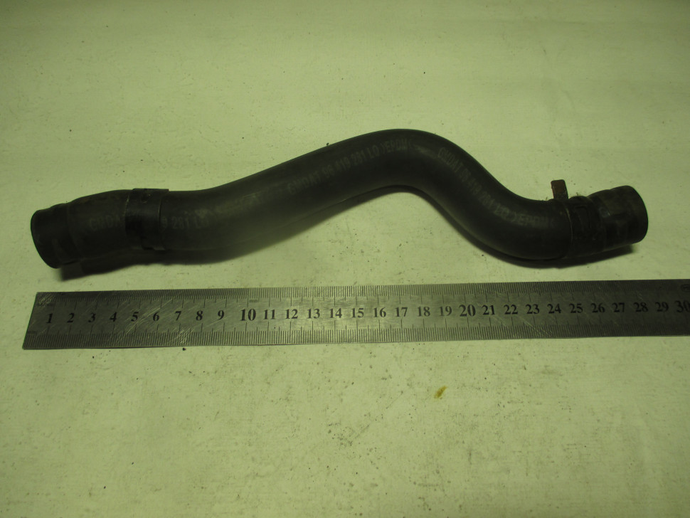 Шланг охлаждения перепускной 96419281 от трубки металической 96553368 ...