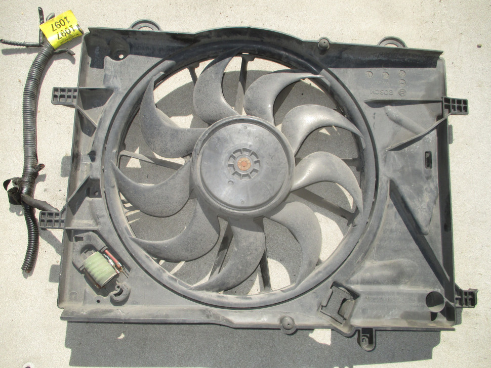 Вентилятор охлаждения Шевроле Авео Т300 Кобальт 95962654 95460079 ...