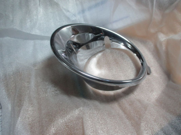 Накладка противотуманки Шевроле Спарк М300 левая Хром 95961842 ...