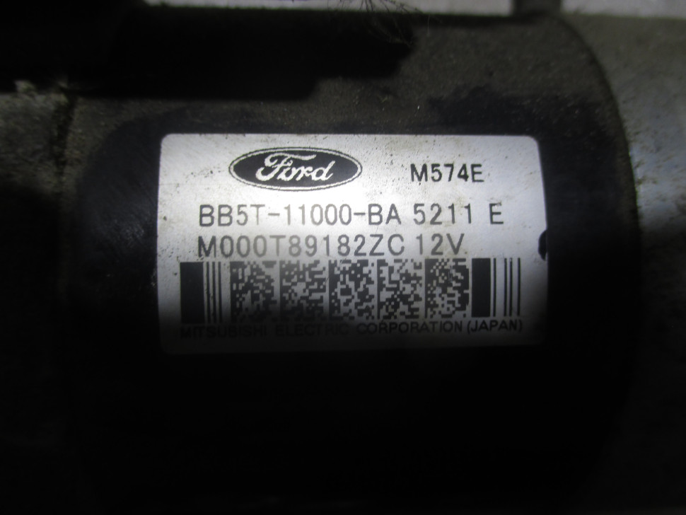 Стартер Форд Фокус 3 BB5T11000BA M000T89182ZC M574E 1251700 1300504 ...