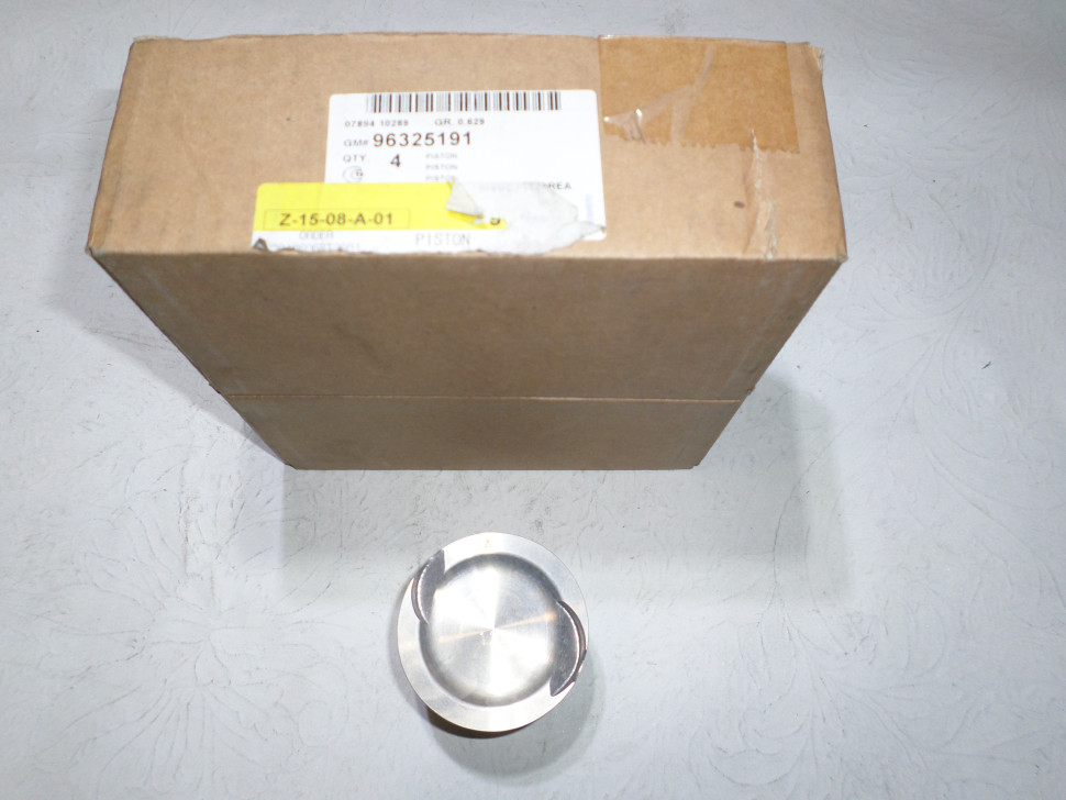 Поршень двигателя 96325191 Стандарт 68.50мм Шевроле Авео 1,2л 8V - без ...