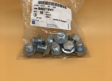 Пробка слива масла 94535699, 94501841, 90409376 Авео Лачетти Каптива ...